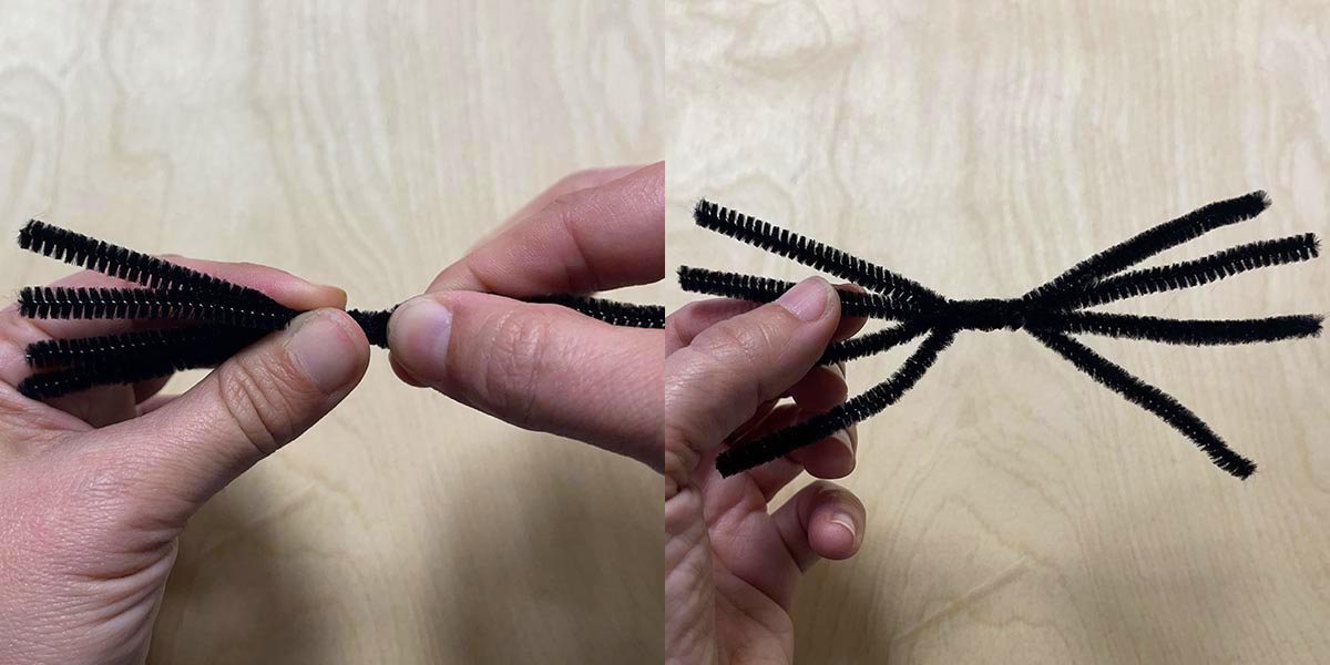Pipe Cleaner Spider & Spider Web: Fun Easy Halloween Craft - My Growing ...