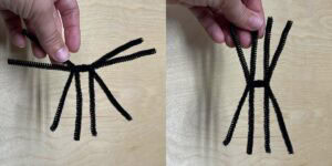 Pipe Cleaner Spider & Spider Web: Fun Easy Halloween Craft - My Growing ...